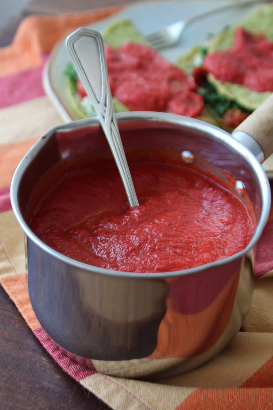 Molho vermelho de beterraba e cenoura - Santo Legume